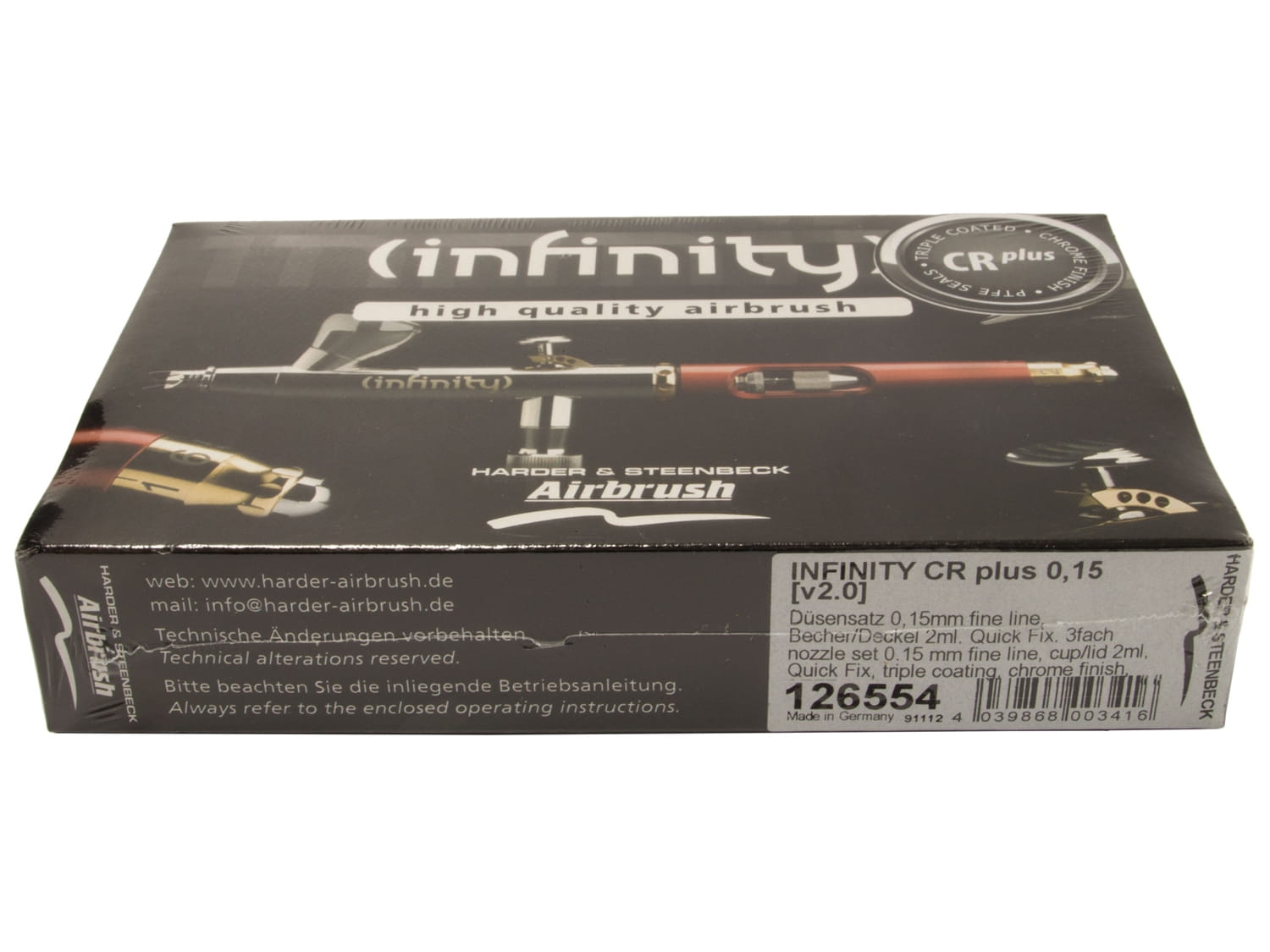 INFINITY CR plus | Airbrush pistole Harder & Steenbeck 126554 INFINITY ...